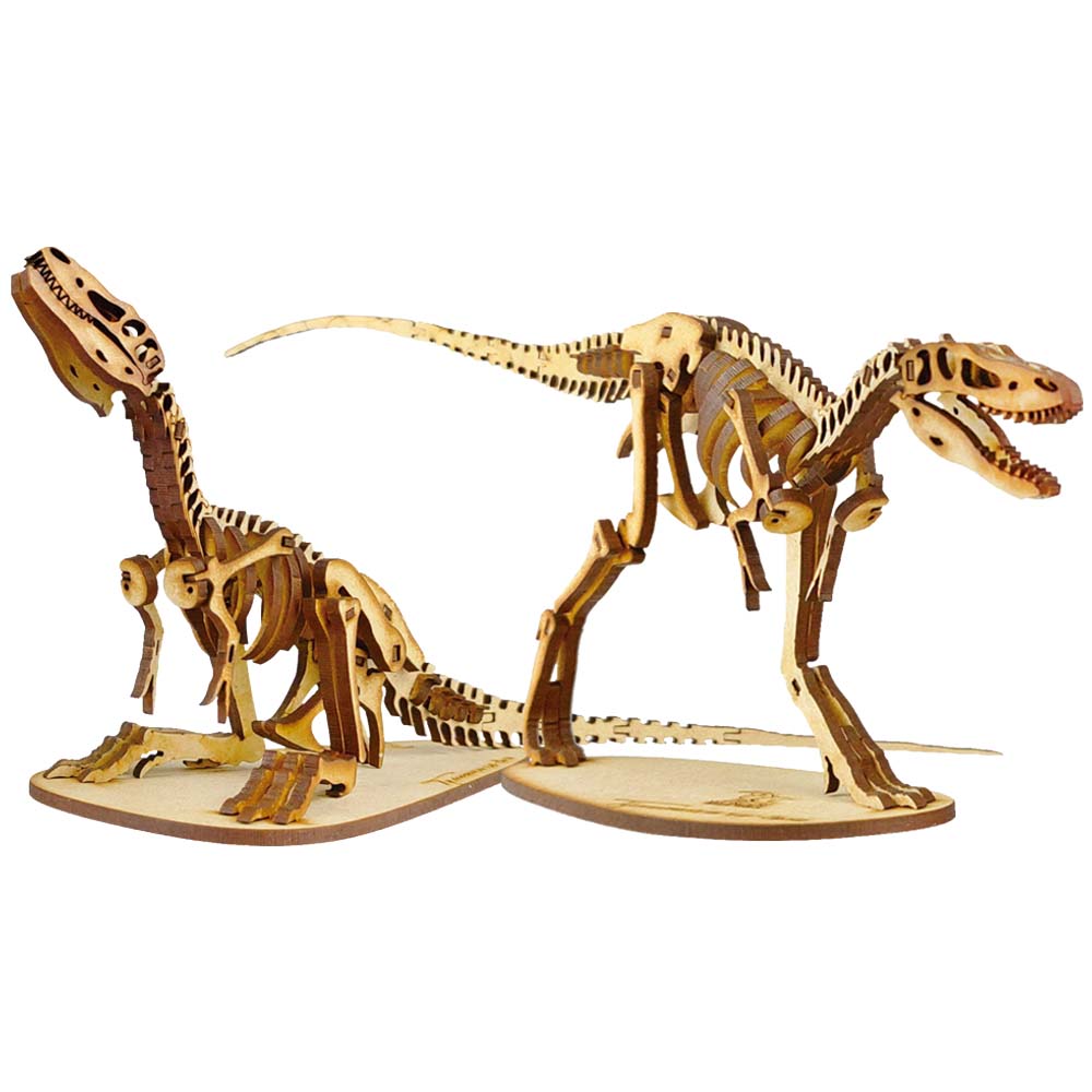 Juvenile Tyrannosaurus rex siblings 3D Model Kit – Wonder Artistic Models
